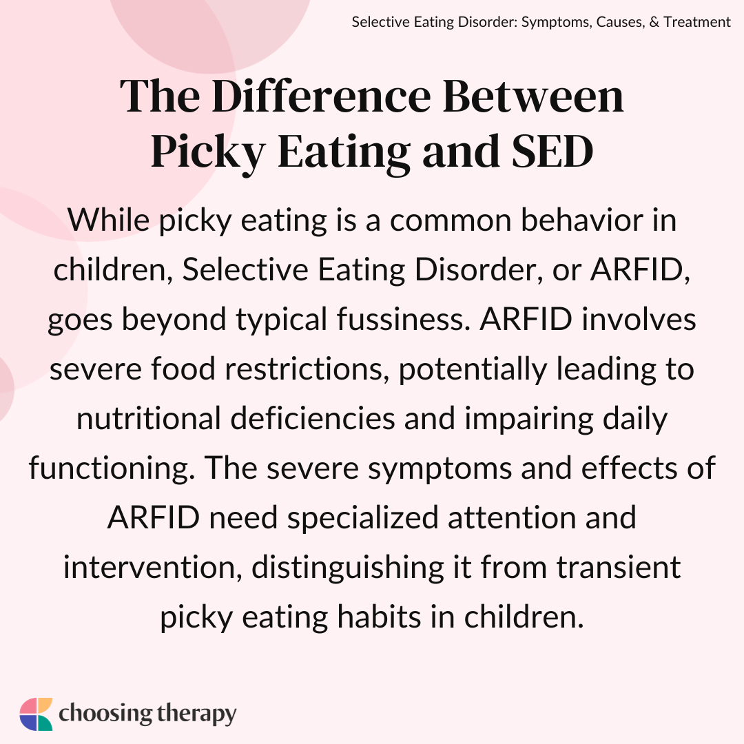 What Is Selective Eating Disorder (SED)?