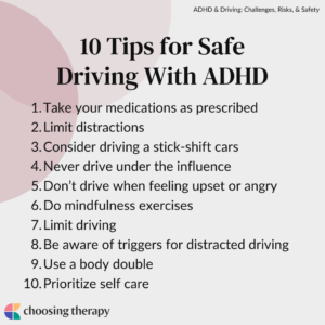 Driving With ADHD: Risks & Safety Measures