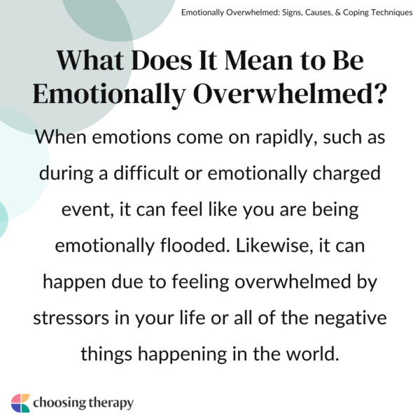 How to Deal With Overwhelmed Emotions