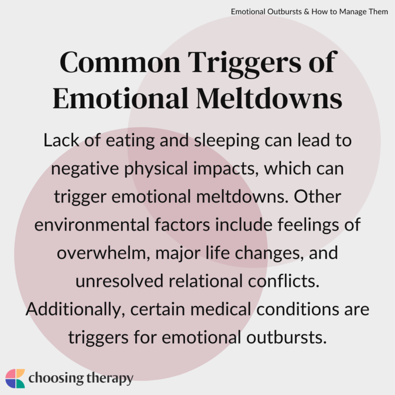 What to Do About Uncontrolled Emotional Outbursts