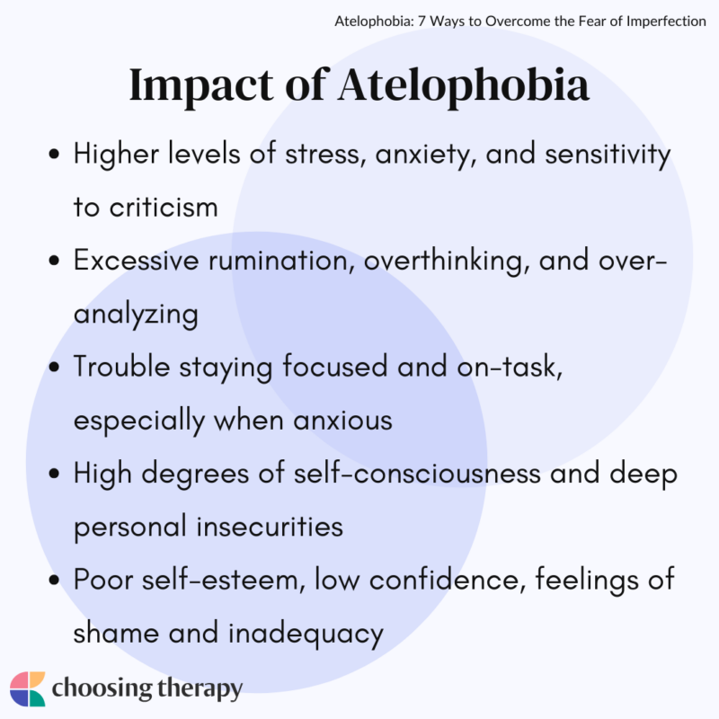 What Is Atelophobia?