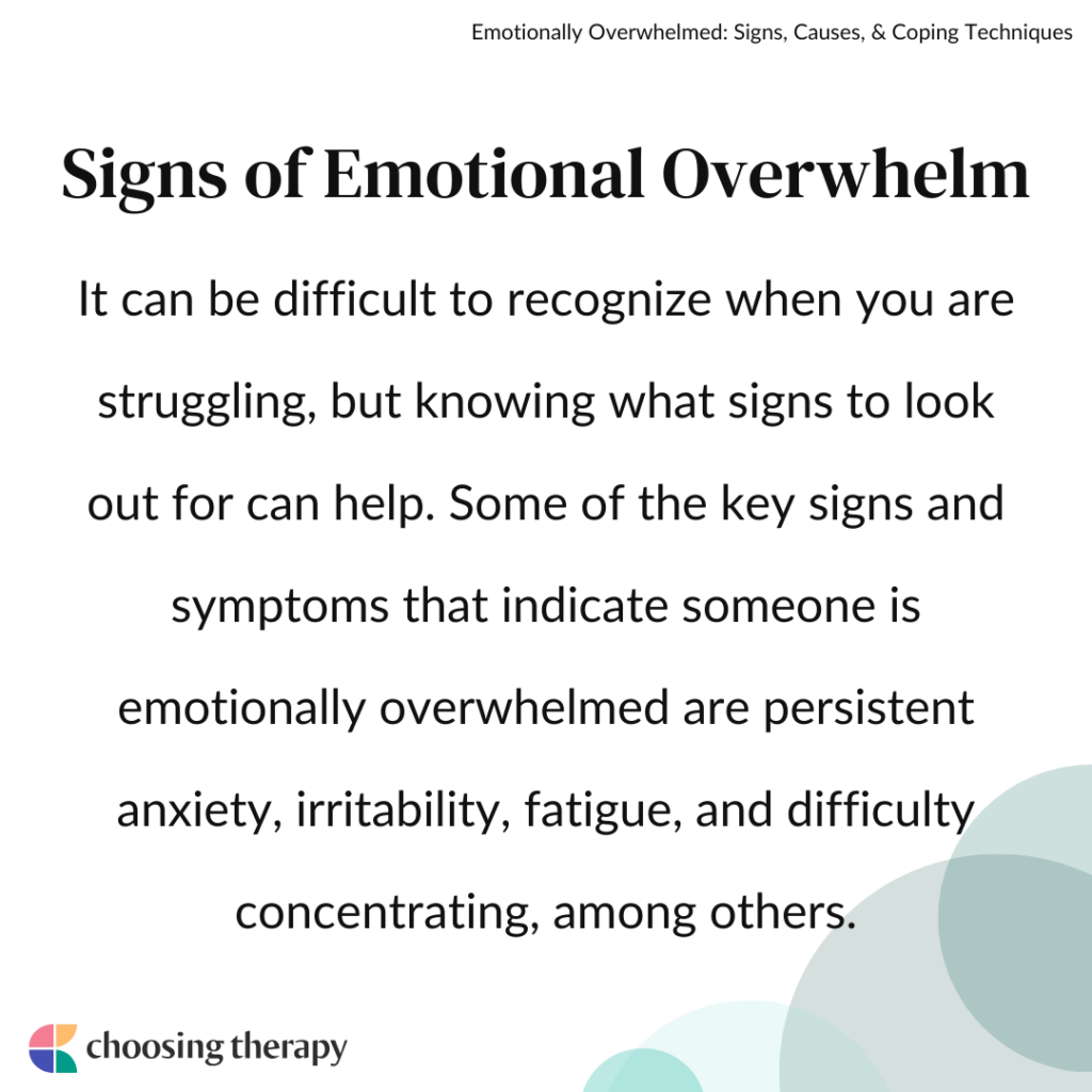 How to Deal With Overwhelmed Emotions