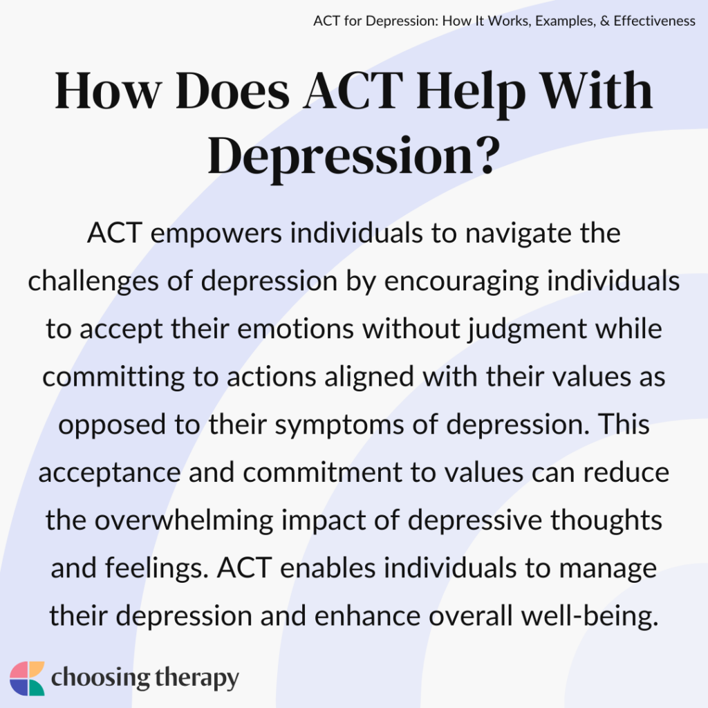 Is ACT an Effective Treatment for Depression?