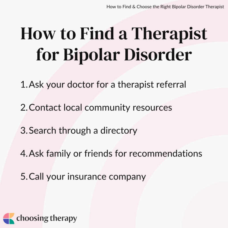 5 Tips for Finding a Therapist for Bipolar Disorder