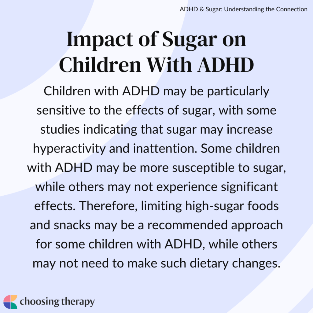 Does Sugar Affect ADHD?