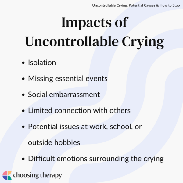 How to Calm Yourself When You Can't Stop Crying