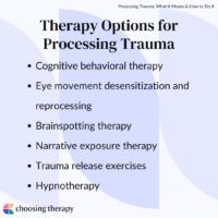 6 Types of Trauma Processing & How to Begin
