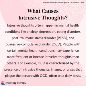 8 Strategies to Stop Intrusive Thoughts