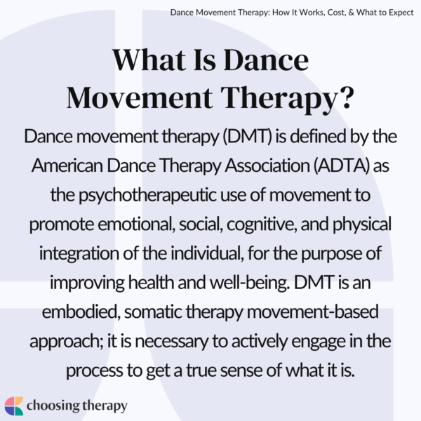 Dance Movement Therapy: How It Works, Cost, & What to Expect - Choosing ...