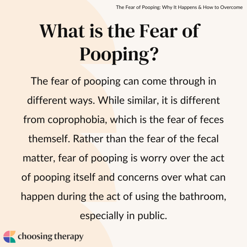 Reasons You May Have a Fear of Pooping?