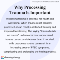 6 Types of Trauma Processing & How to Begin