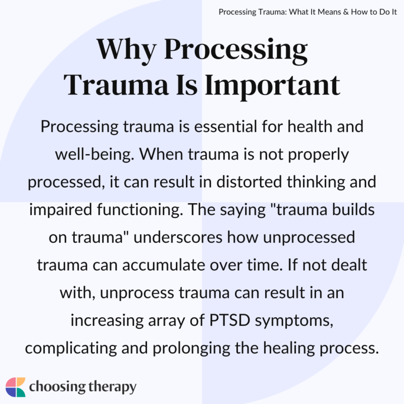 6 Types of Trauma Processing & How to Begin