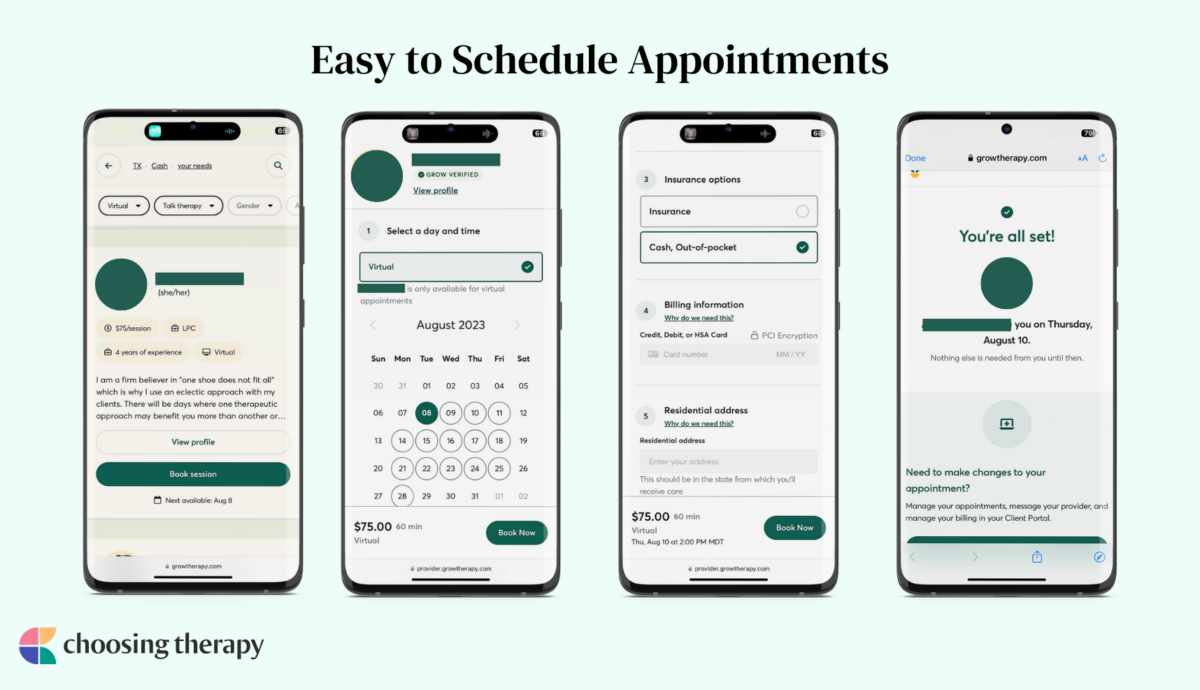 Grow Therapy Mental Health Review 2024