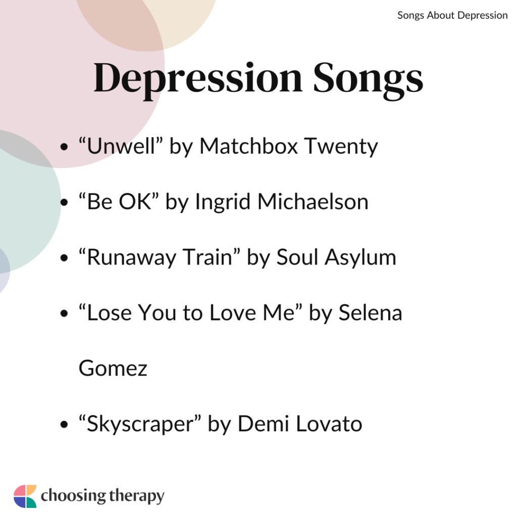 34 Songs About Depression