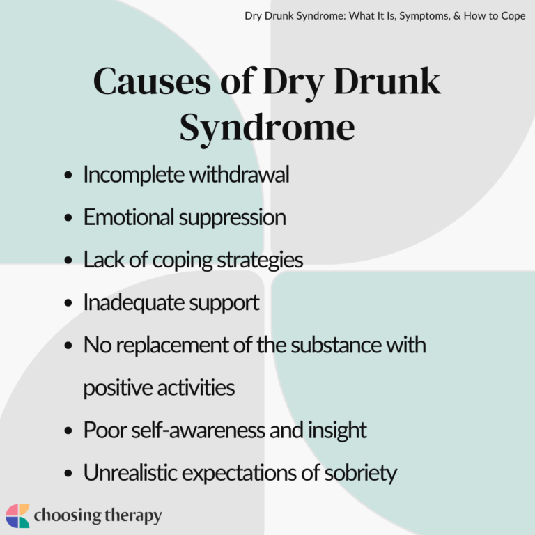What Is Dry Drunk?