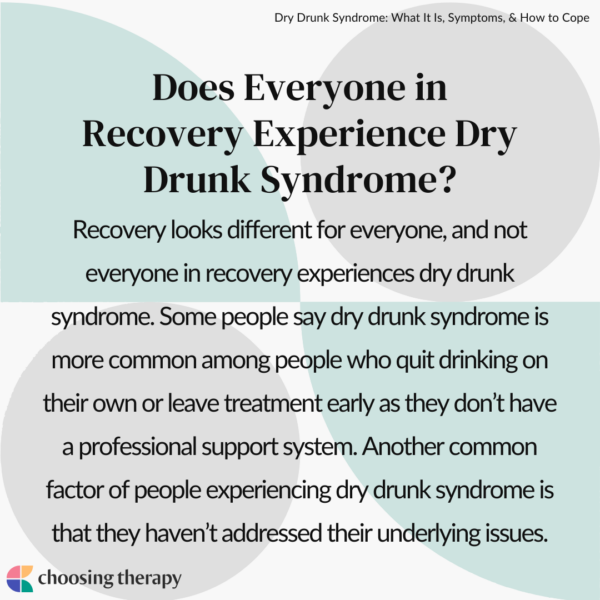 What Is Dry Drunk?