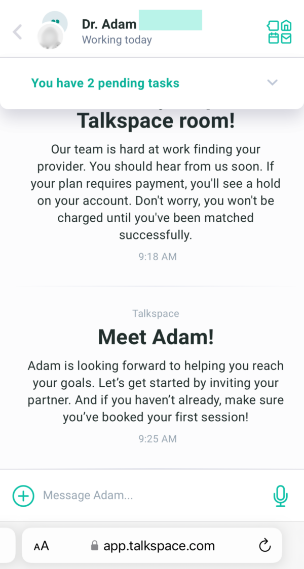 Talkspace Couples Therapy Review 2025: Pros & Cons, Cost, & My Experience