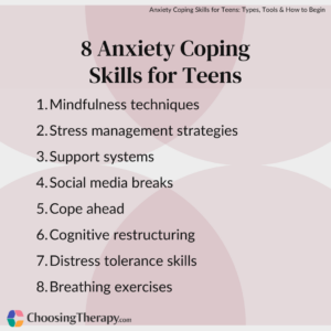 8 Anxiety Coping Skills for Teens