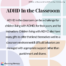 ADHD In the Classroom & How It Affects Your Child's Learning | ChoosingTherapy.com
