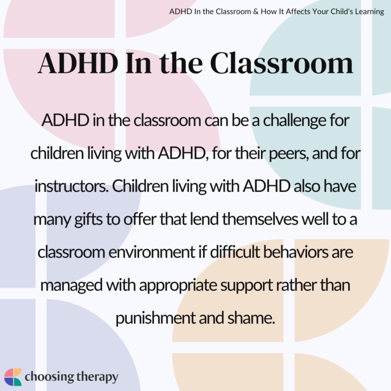 ADHD In the Classroom & How It Affects Your Child's Learning ...