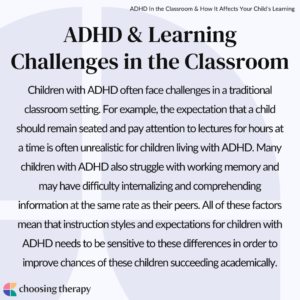 ADHD In the Classroom & How It Affects Your Child's Learning ...
