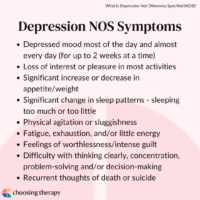 What Is Unspecified Depression?