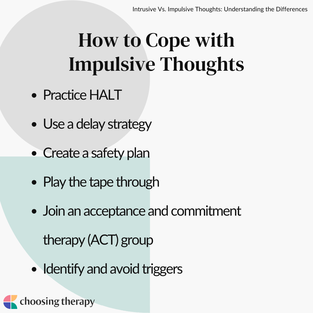 What Is the Difference Between Intrusive Vs. Impulsive Thoughts? What Is the Difference Between Intrusive Vs. Impulsive Thoughts?