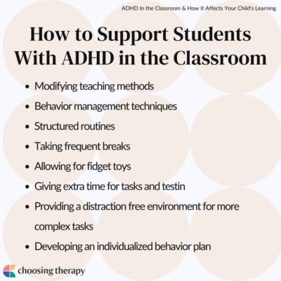 ADHD In the Classroom & How It Affects Your Child's Learning ...