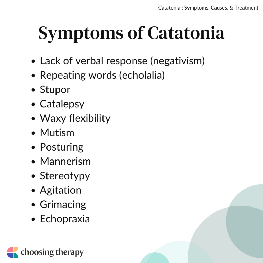 What is Catatonia?