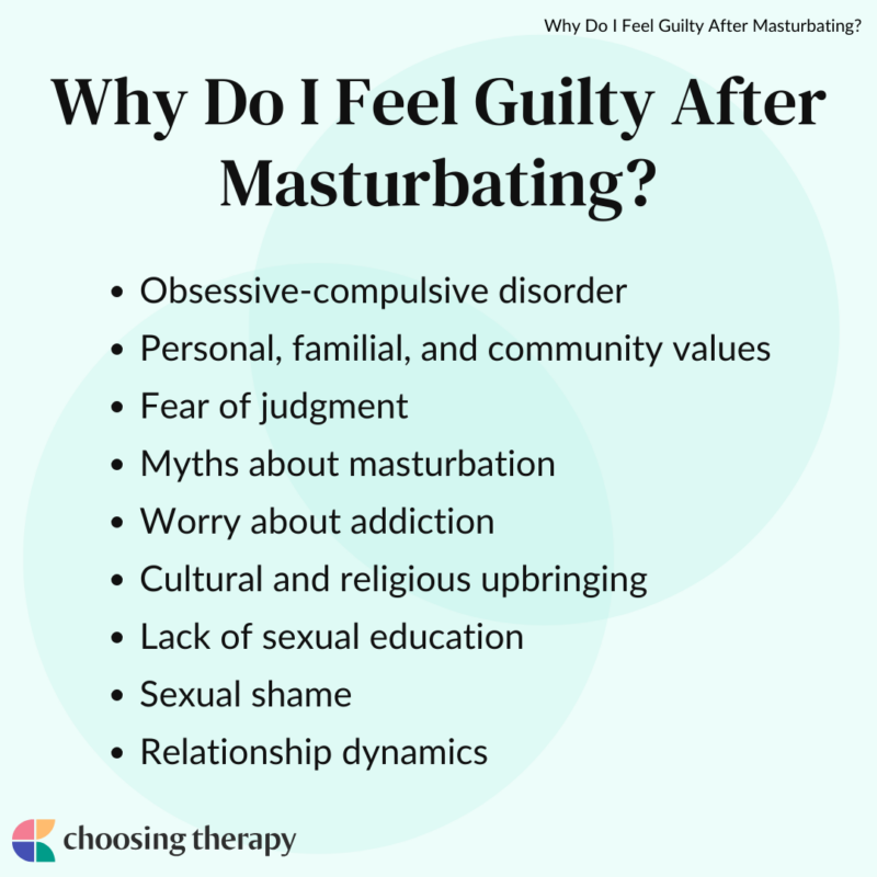 9 Reasons You May Feel Guilty After Masturbating
