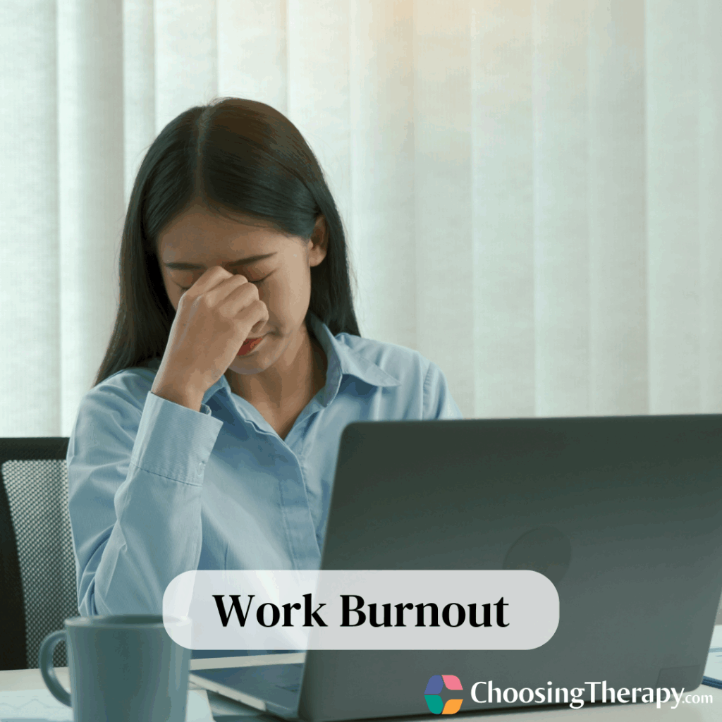 Learn More About Burnout | ChoosingTherapy.com