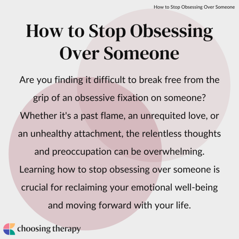 Stop Obsessing Over Someone: 33 Things to Do