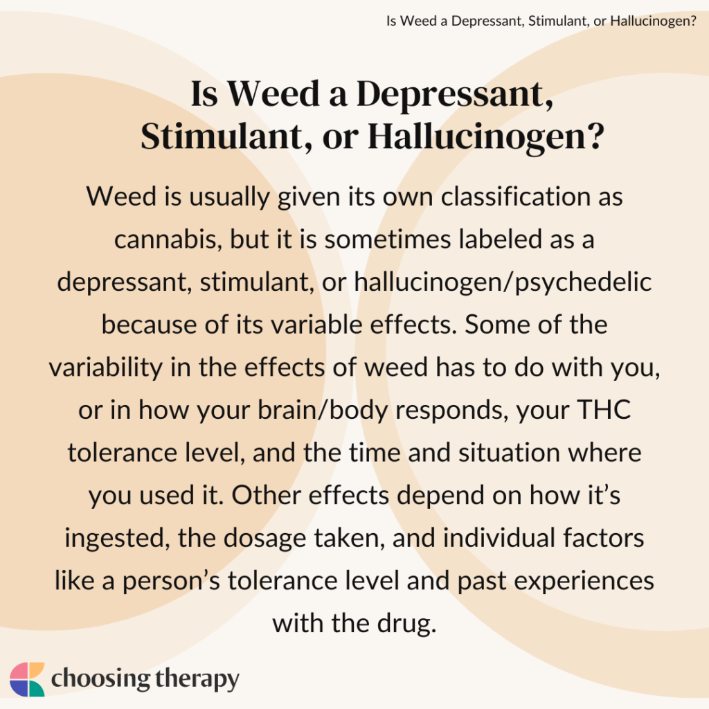 What Type of Drug is Marijuana?