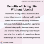 Living Without Alcohol: What to Expect, Benefits, & Tips ...