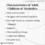 Characteristics of Adult Children of Alcoholic Parents