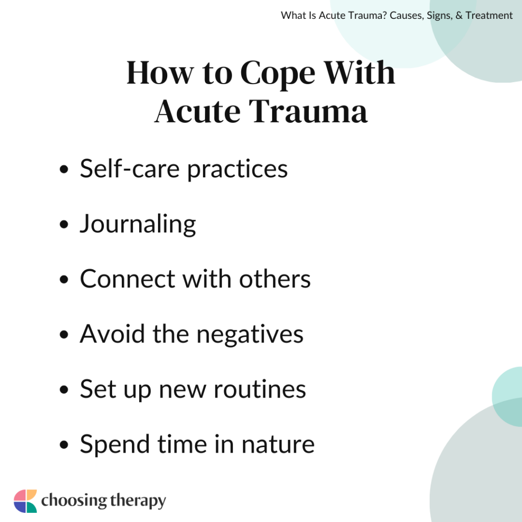 What Is Acute Trauma? Causes, Signs, & Treatment | ChoosingTherapy.com
