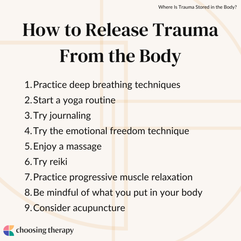 How Stored Trauma Affects the Body