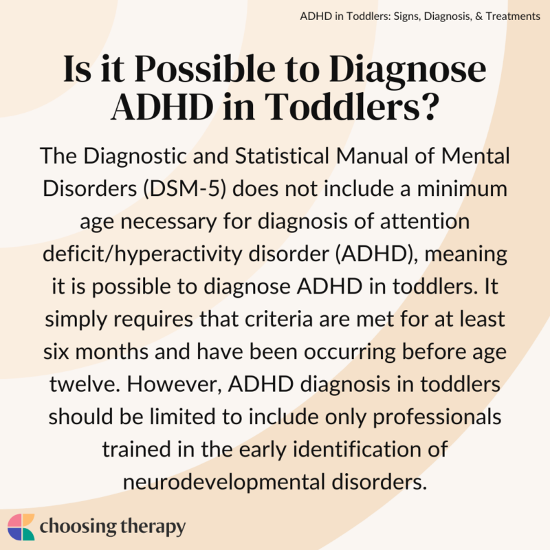 ADHD in Toddlers: Signs, Diagnosis, & Treatments | ChoosingTherapy.com