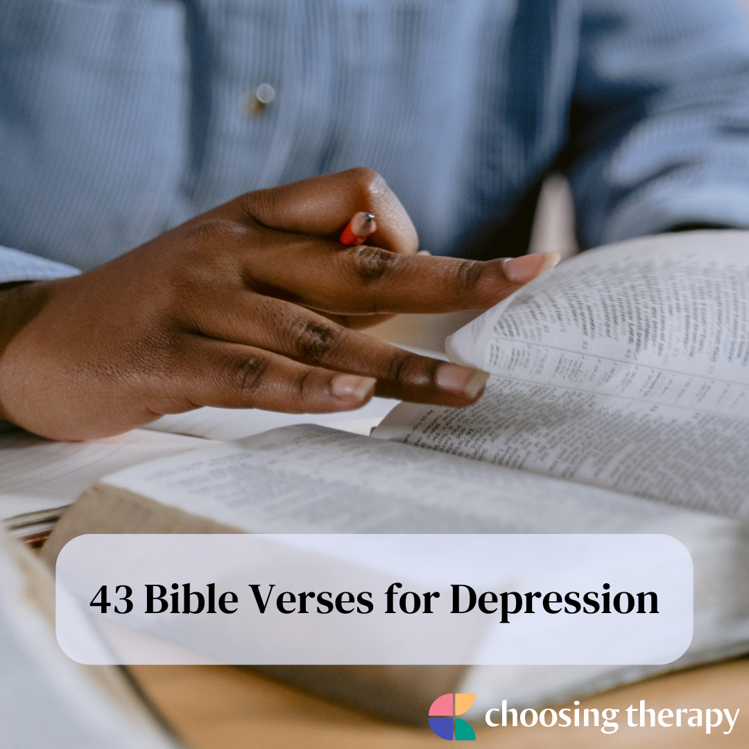 What the Bible Says About Depression: 43 Bible Verses for Depression