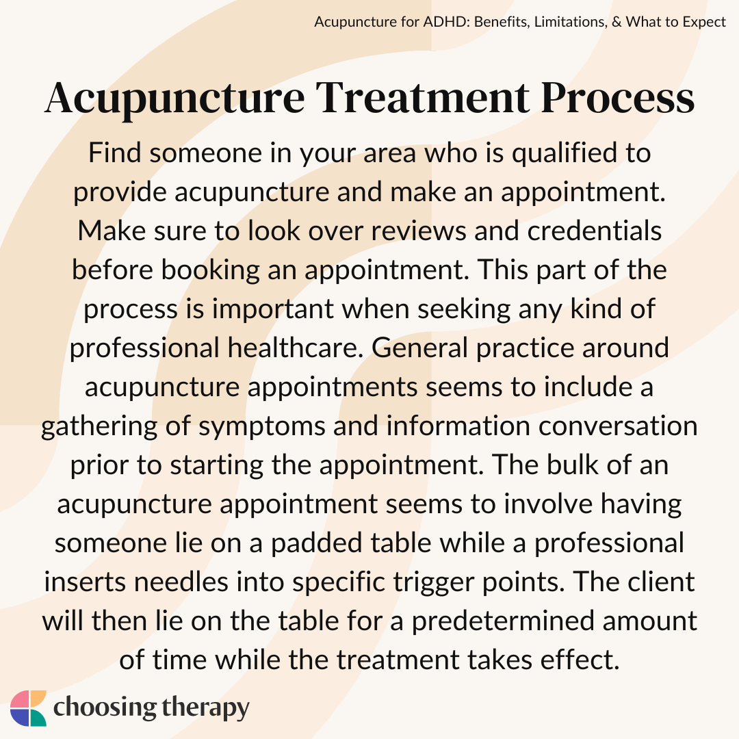 Acupuncture for ADHD: Benefits, Limitations, & What to Expect | ChoosingTherapy.com
