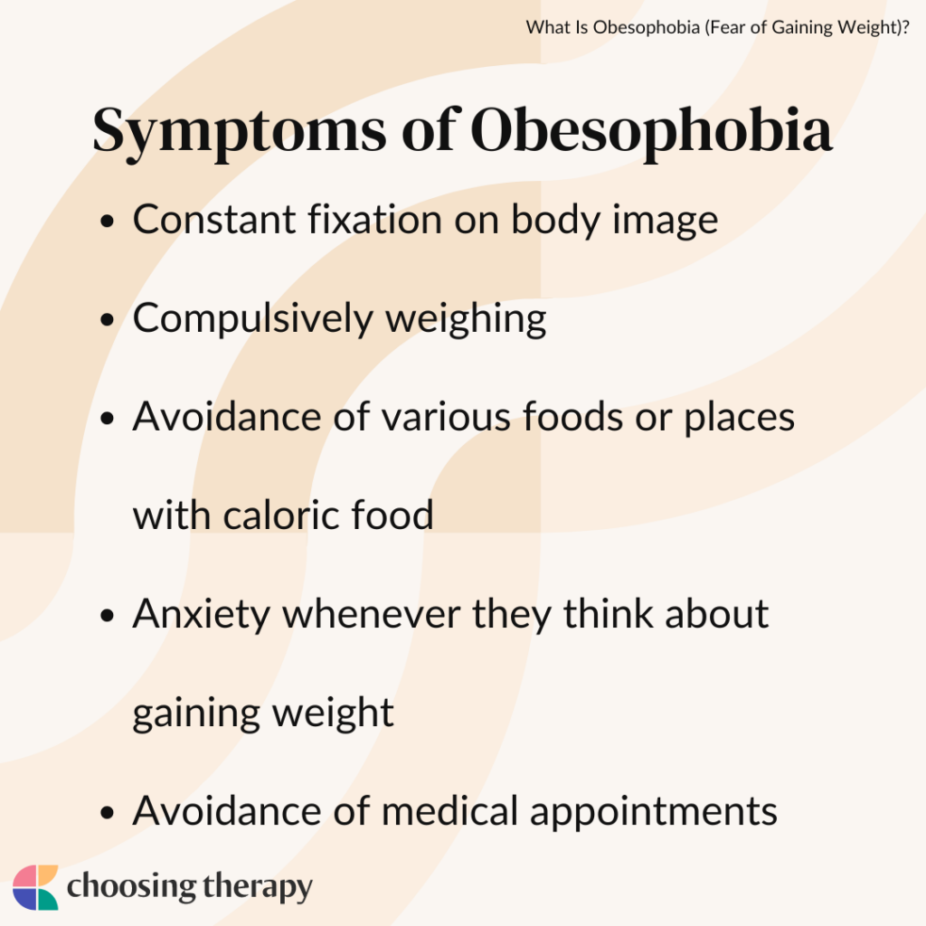 Fear of Gaining Weight: What Is Obesophobia & How to Cope