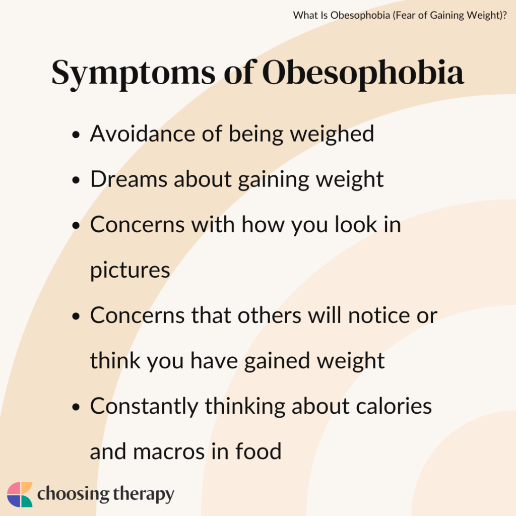 Fear of Gaining Weight: What Is Obesophobia & How to Cope