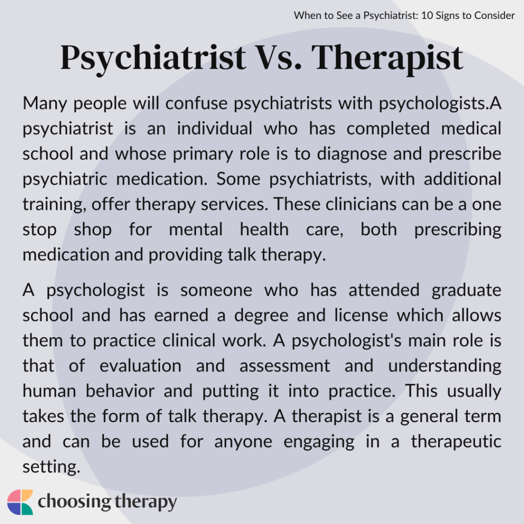 16 Signs You Should See a Psychiatrist