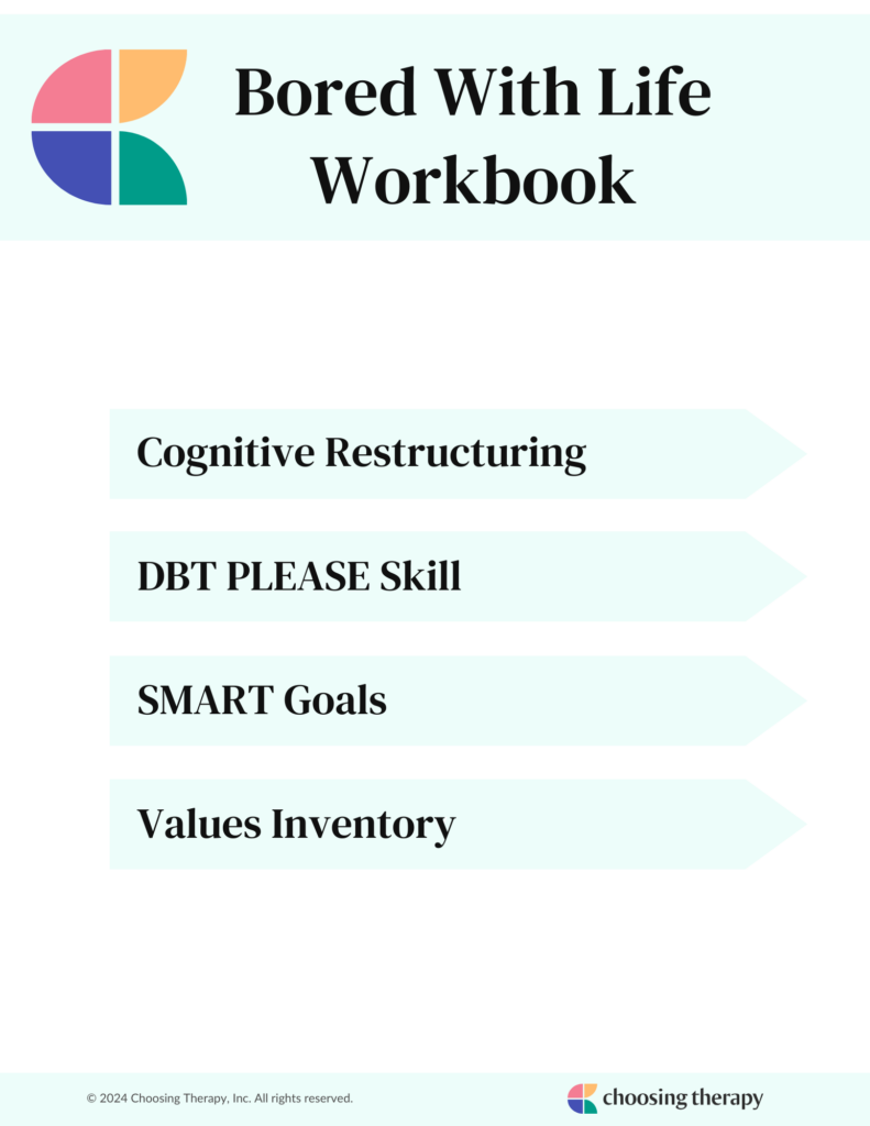 Why Am I Bored With Life? Explanations From a Therapist