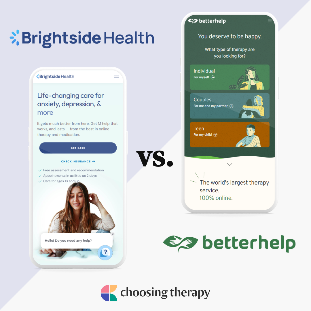 We Used Brightside & BetterHelp: Here’s Our Pick