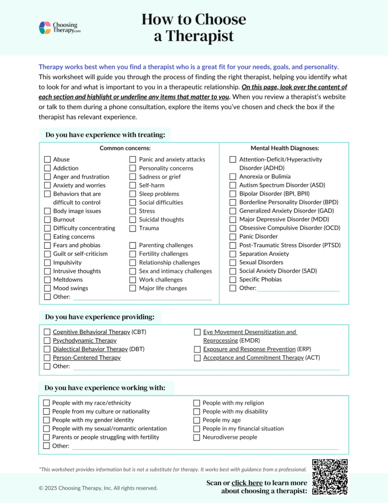 How to Find an Online Therapist Who's Right for You