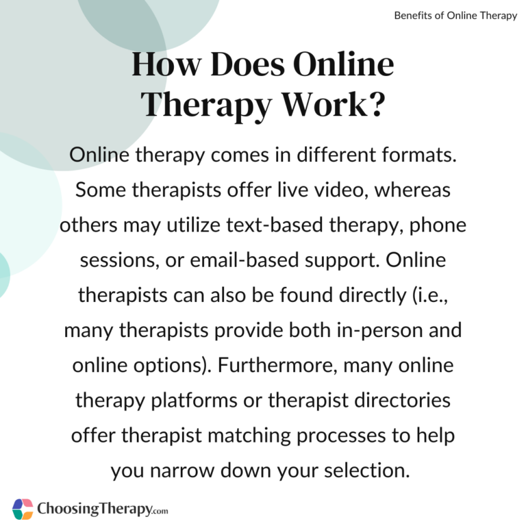 Benefits of Online Therapy: 7 Reasons to Try Virtual Counseling