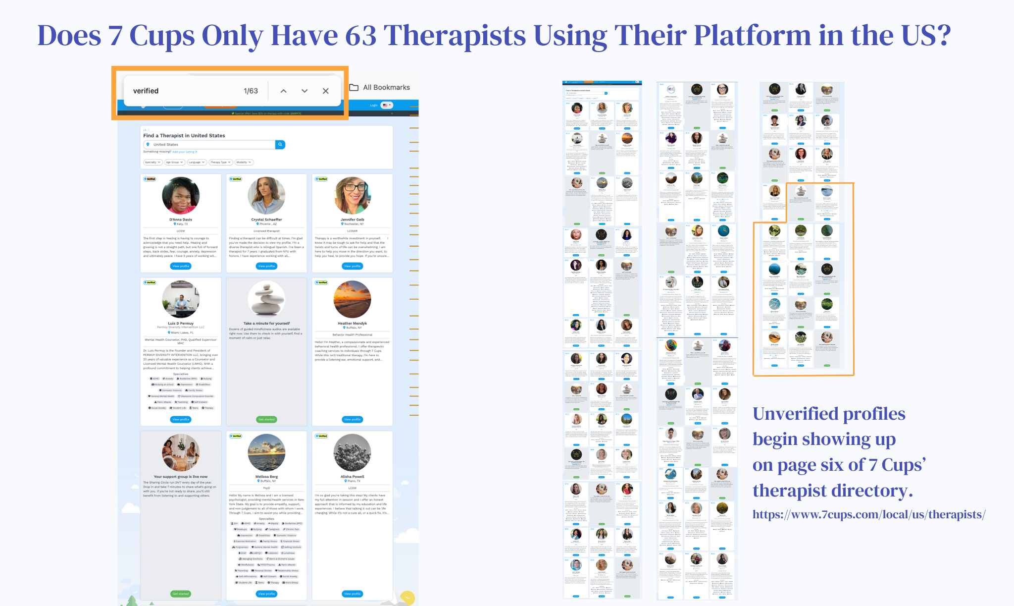 Is 7 Cups Online Therapy Legit? No.