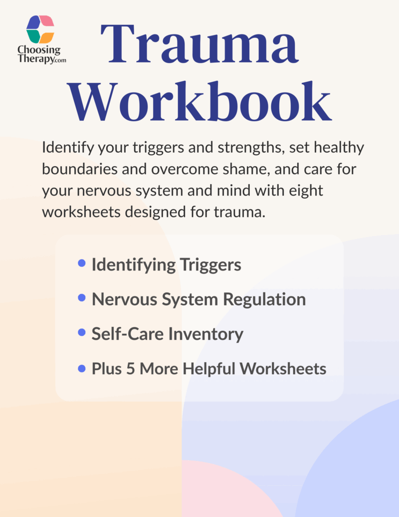 Free Trauma Workbook (Printable PDF) | ChoosingTherapy.com
