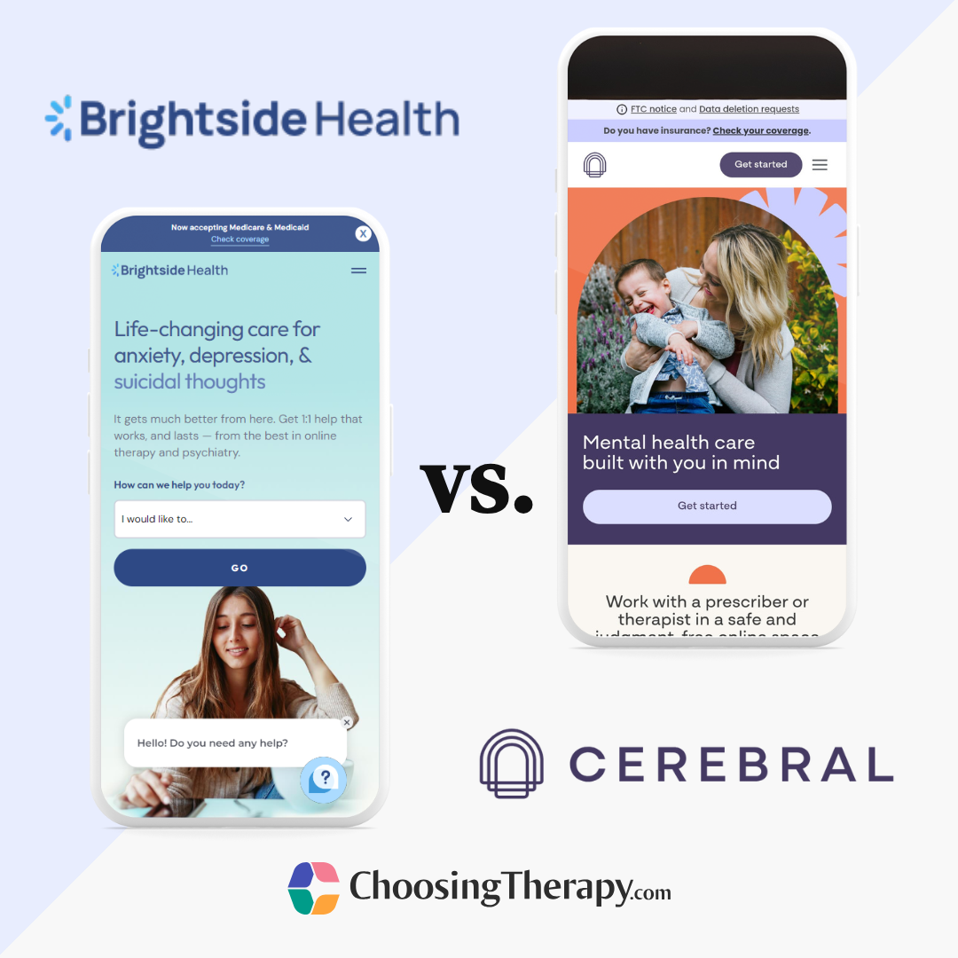 Brightside Health Vs Cerebral 2025
